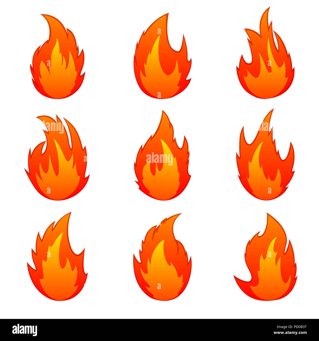 Fire Flames Cut Out High Resolution Stock Photography and Images - Alamy