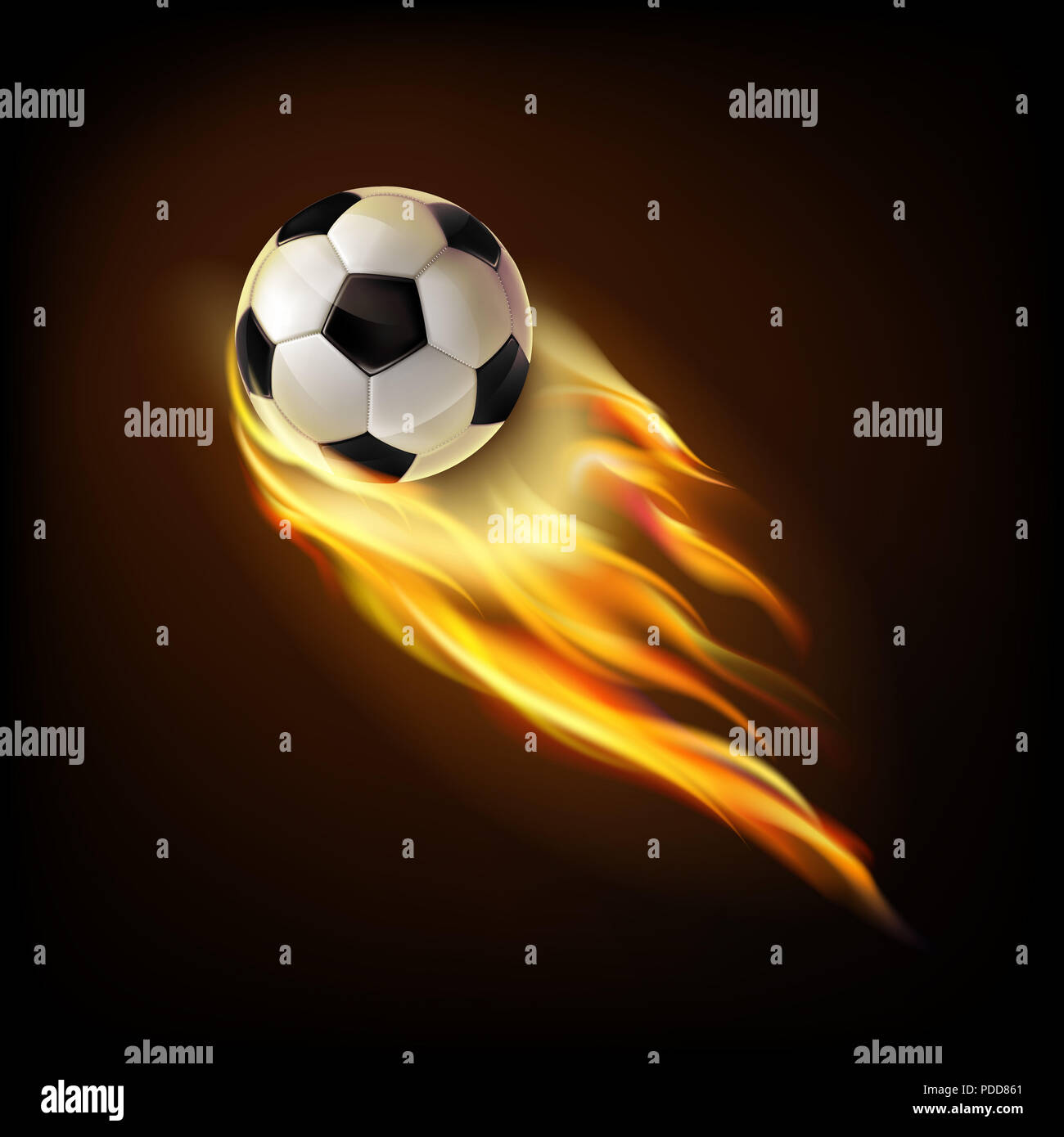 Flying soccer ball.Mesh.This file contains transparency Stock Photo - Alamy