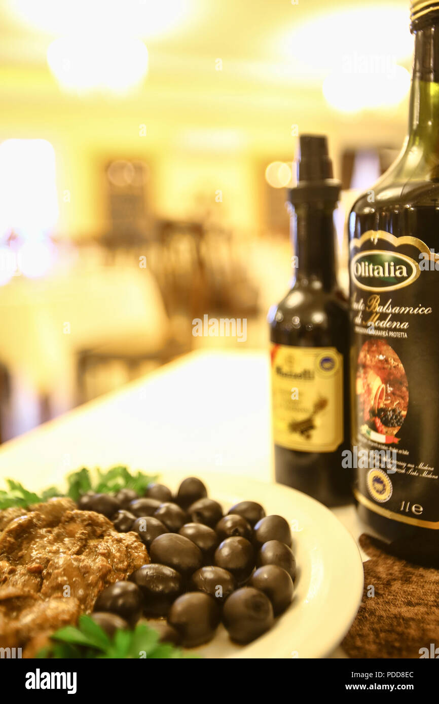 An image of several types of olive Stock Photo - Alamy