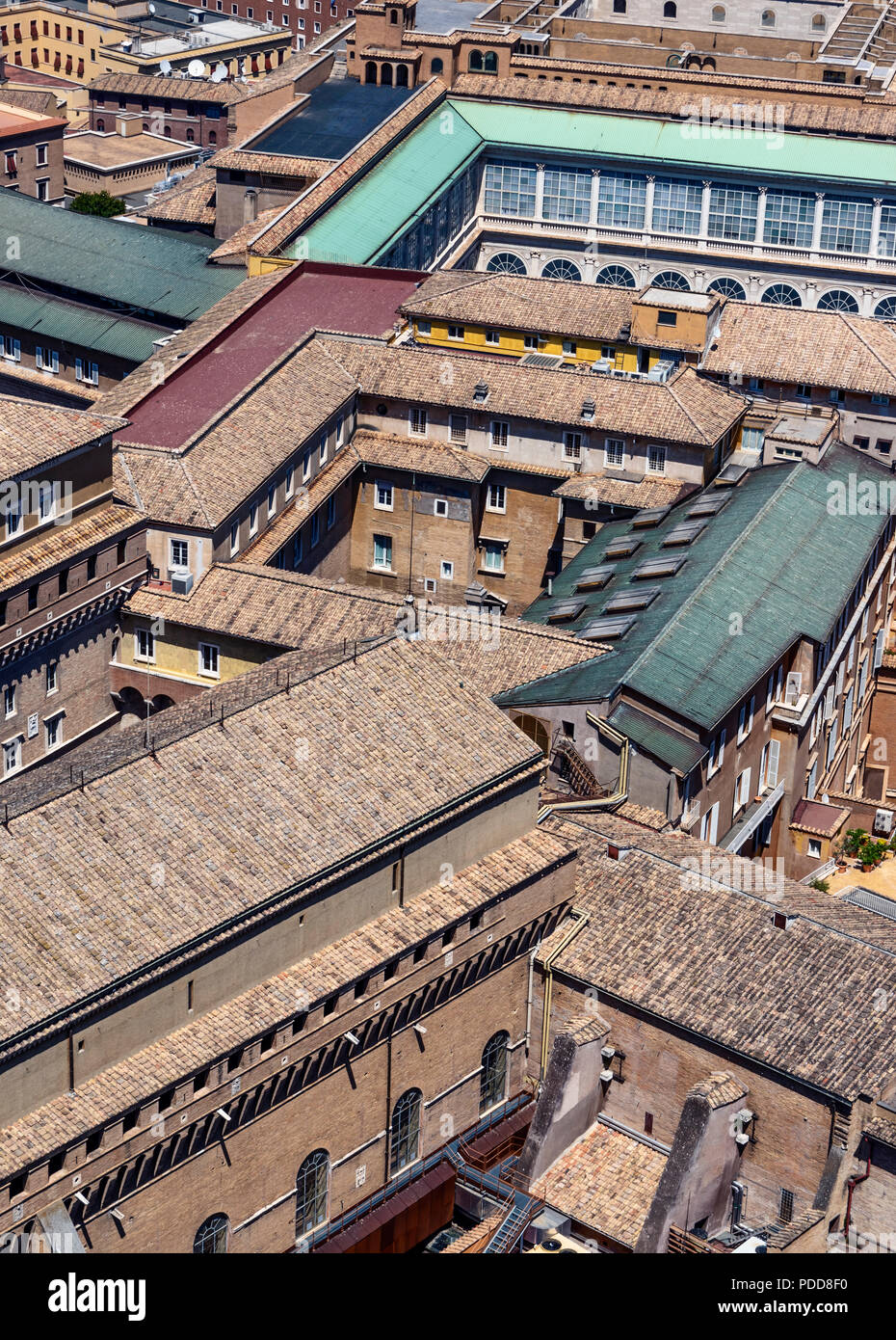 Rooftops of Rome Stock Photo - Alamy