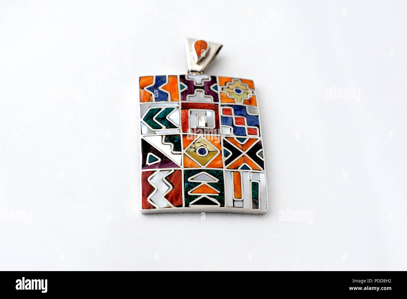 Beautiful, bright ornamentation of the ancient Incas . It is made by ...