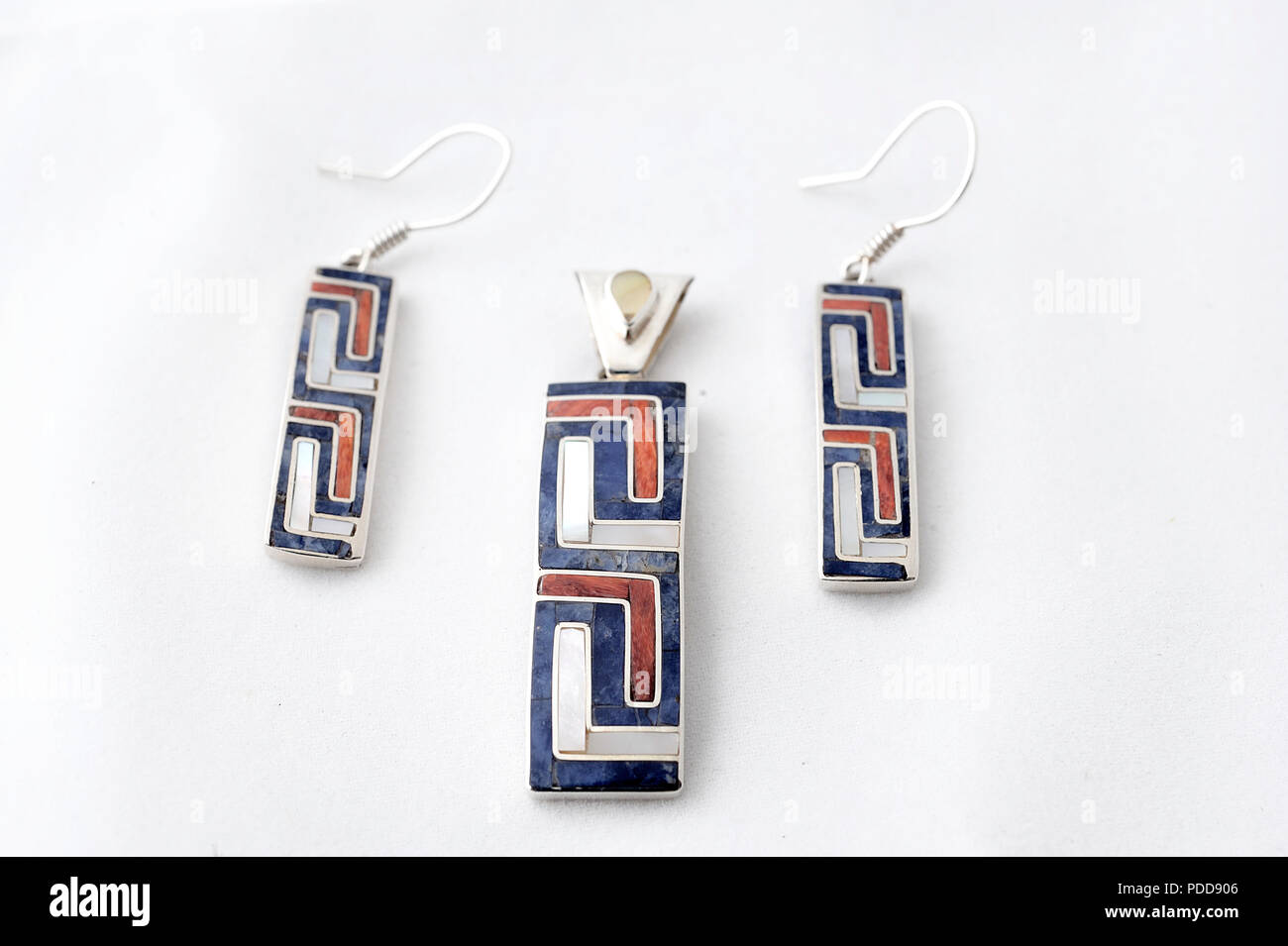 Beautiful, bright ornamentation of the ancient Incas . It is made by ...