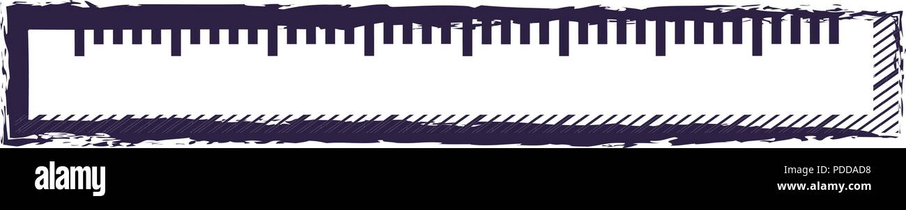 ruler icon over white background, vector illustration Stock Vector ...