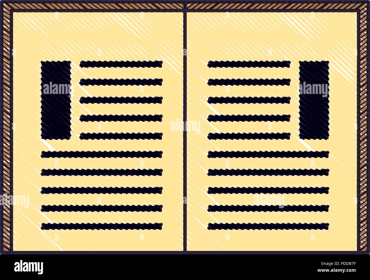 open notebook icon over white background, vector illustration Stock ...