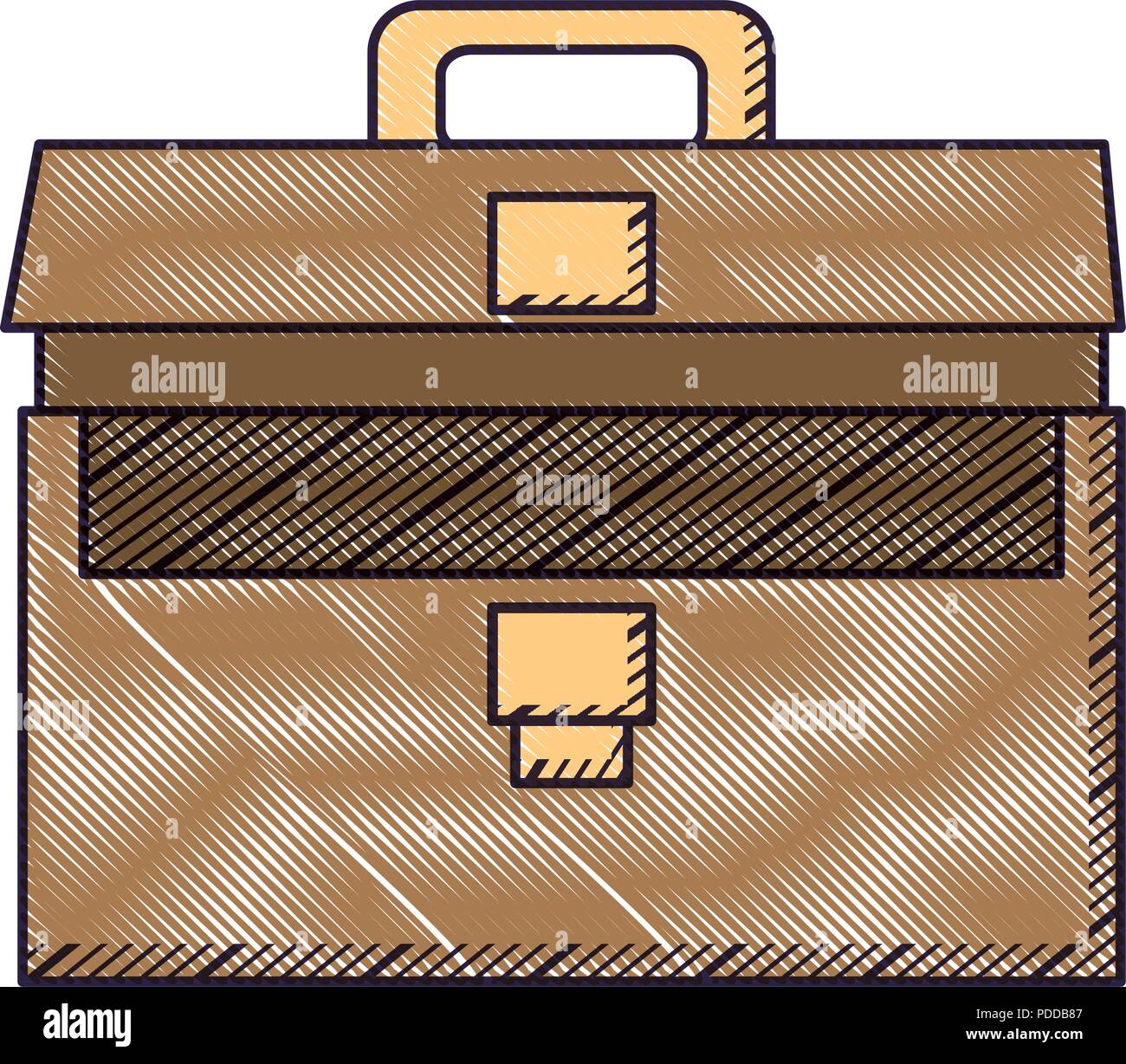 business portfolio icon over white background, vector illustration ...