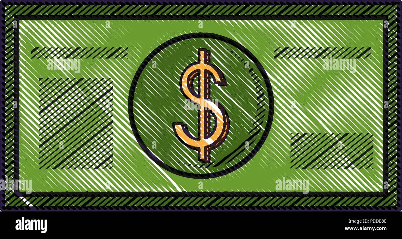 money bill icon over white background, vector illustration Stock Vector ...