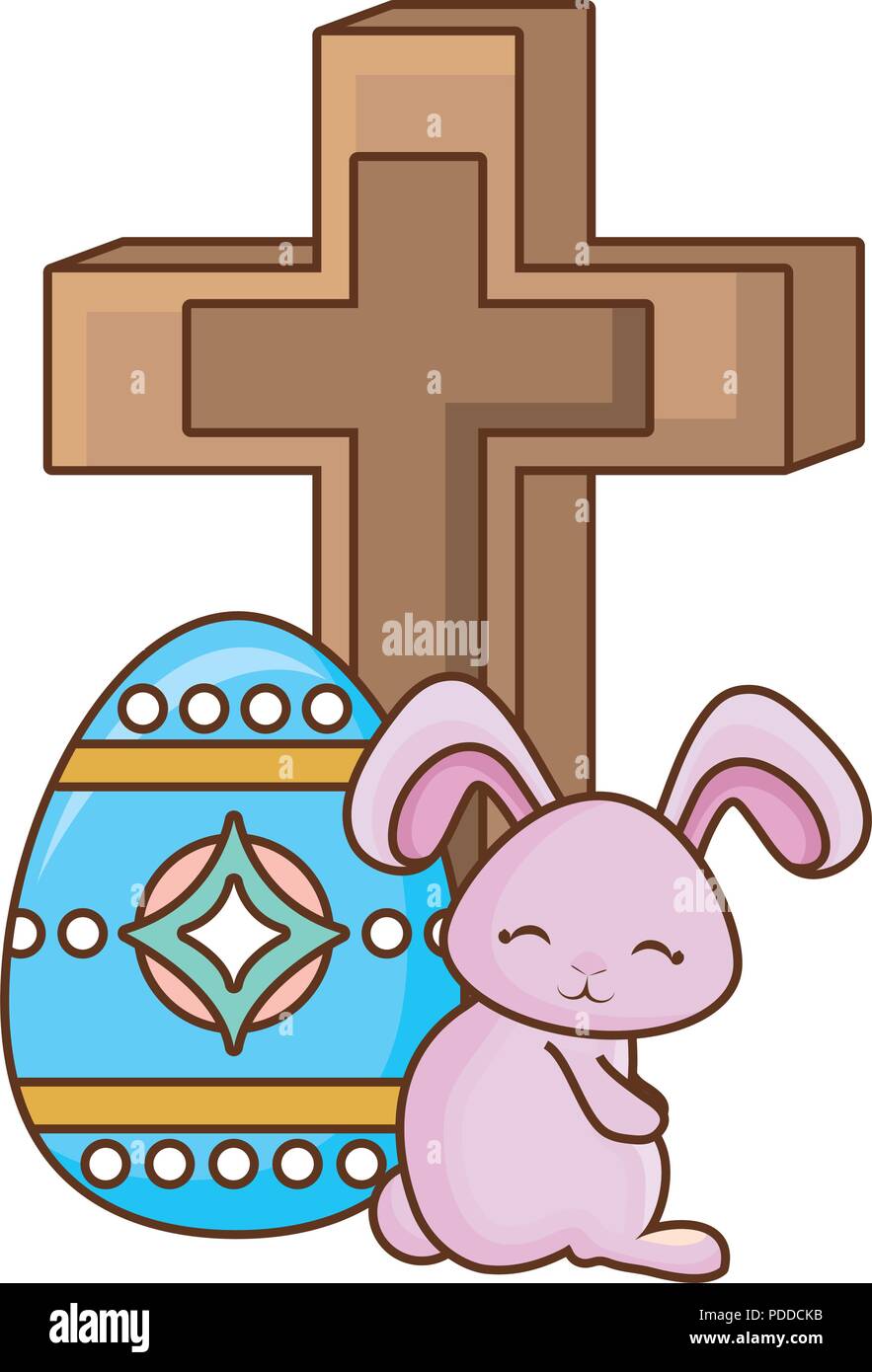 Happy Easter Cross Eggs