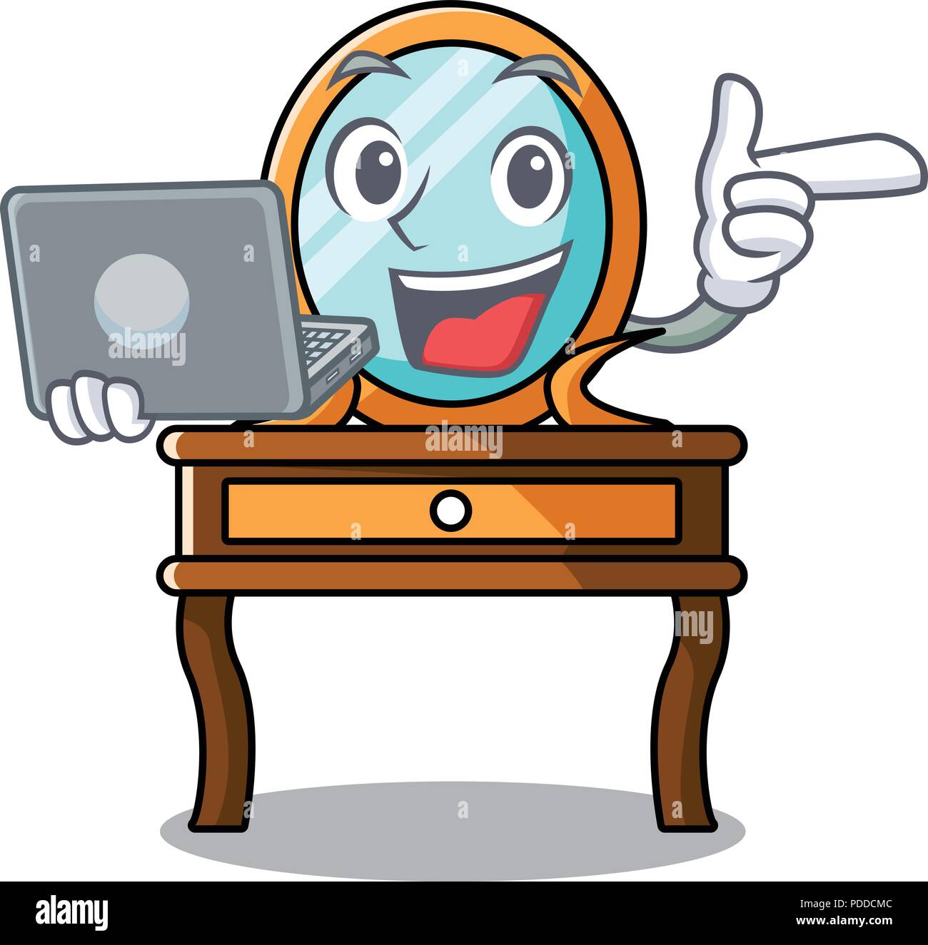 Antique dressing table Stock Vector Images - Alamy