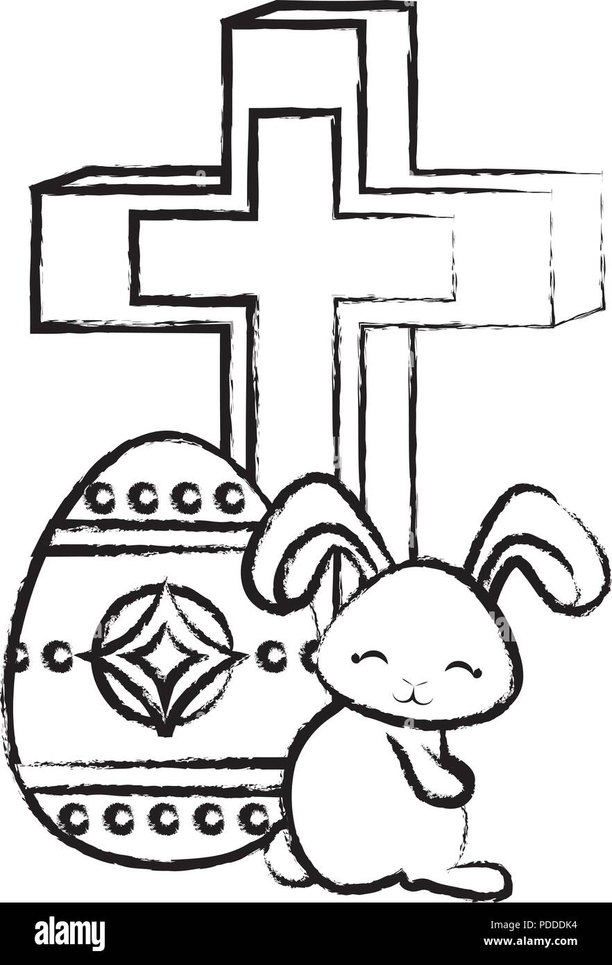 Religious Easter Clip Art Black And White