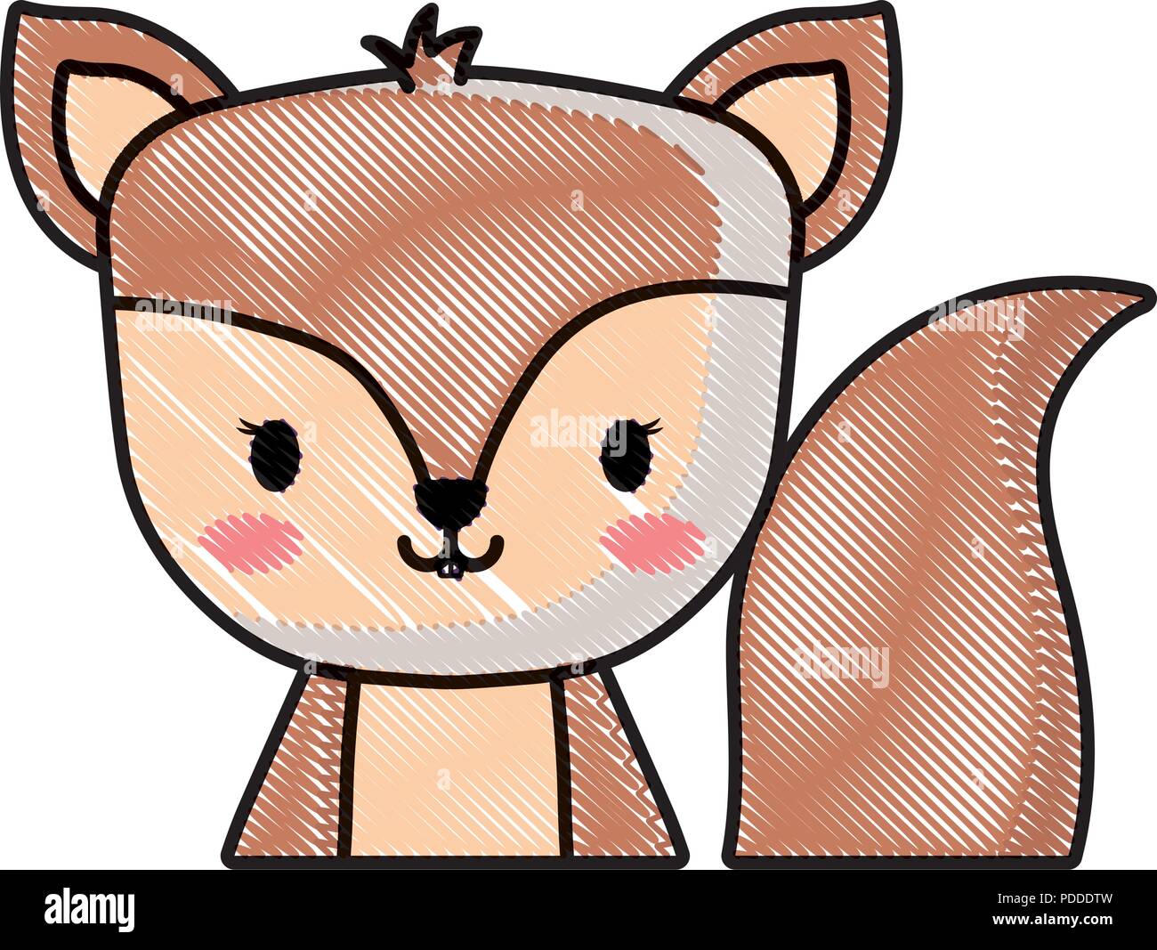 cute squirrel icon over white background, vector illustration Stock ...