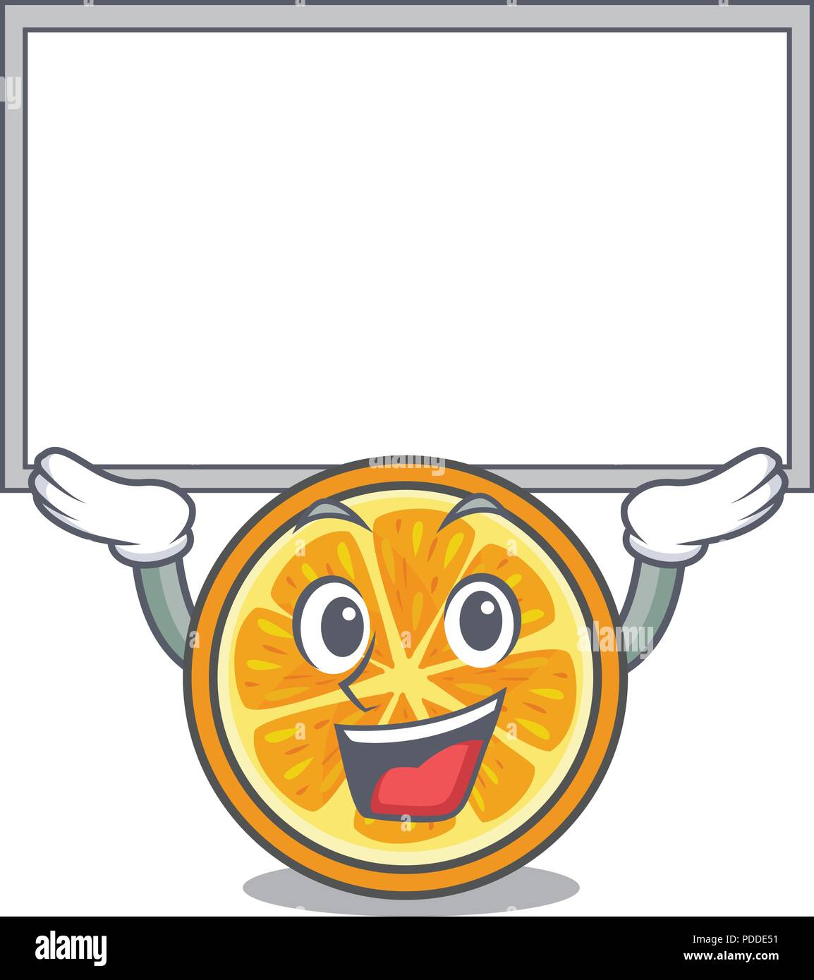 Up board orange character cartoon style Stock Vector Image & Art - Alamy