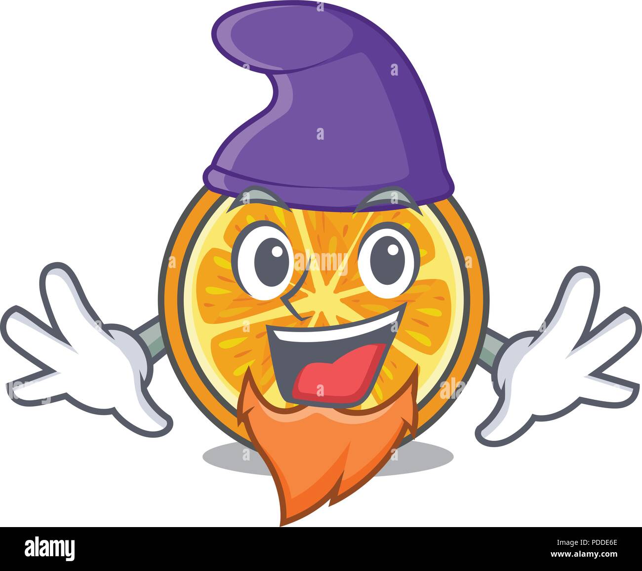 Elf orange character cartoon style Stock Vector Image & Art - Alamy