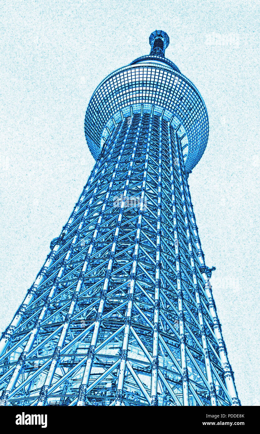 Skytree tower, Sumida, Tokyo, Japan Stock Photo - Alamy