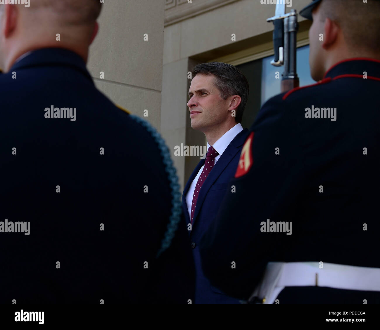 U.S. Secretary of Defense James N. Mattis meets with the United Kingdom ...