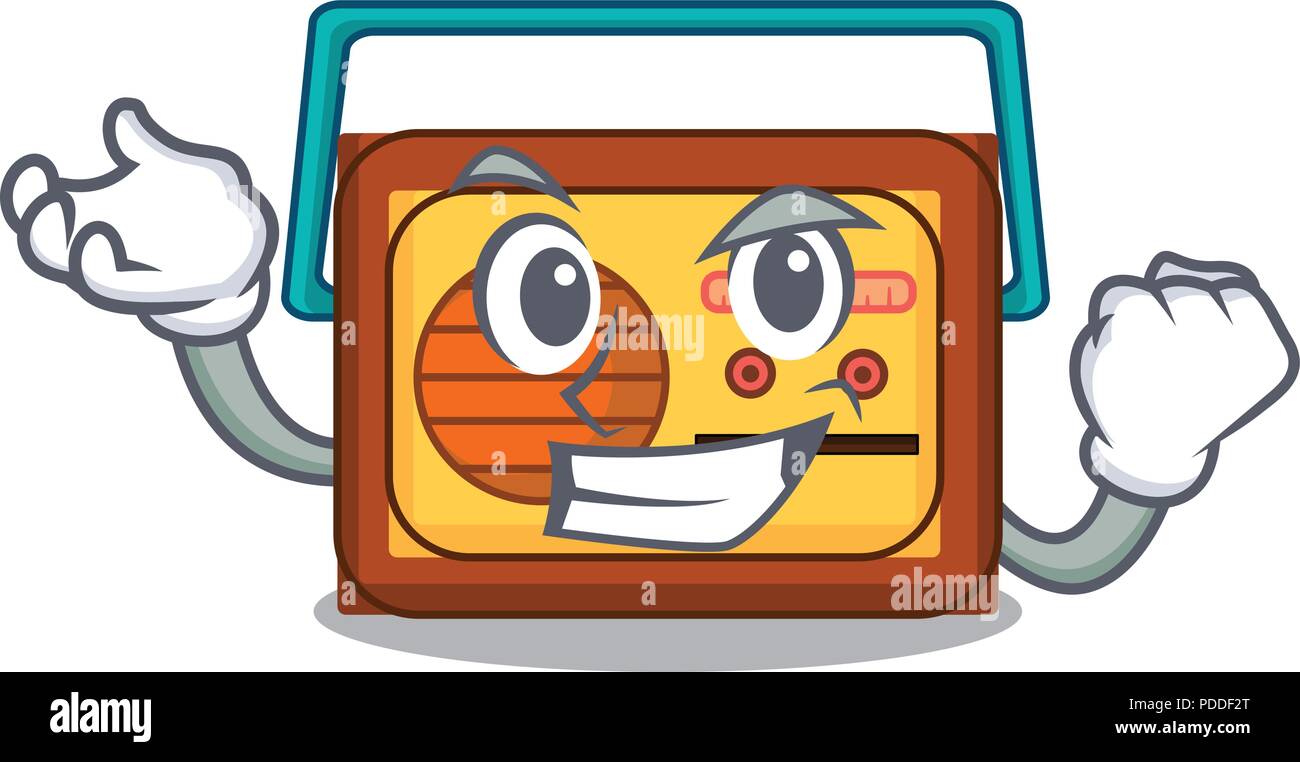 Successful radio character cartoon style Stock Vector Image & Art - Alamy