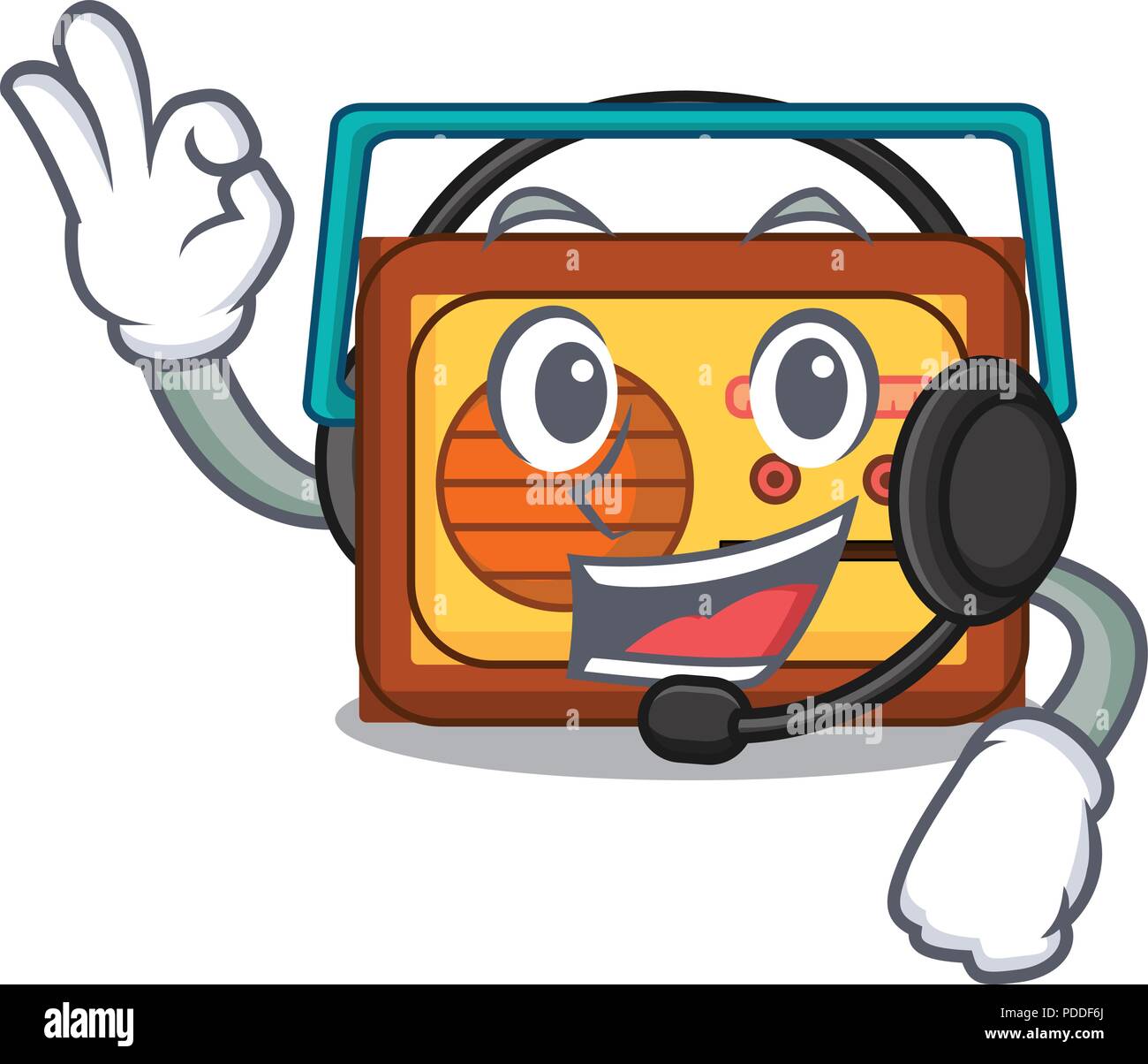 Radio station office Stock Vector Images - Alamy