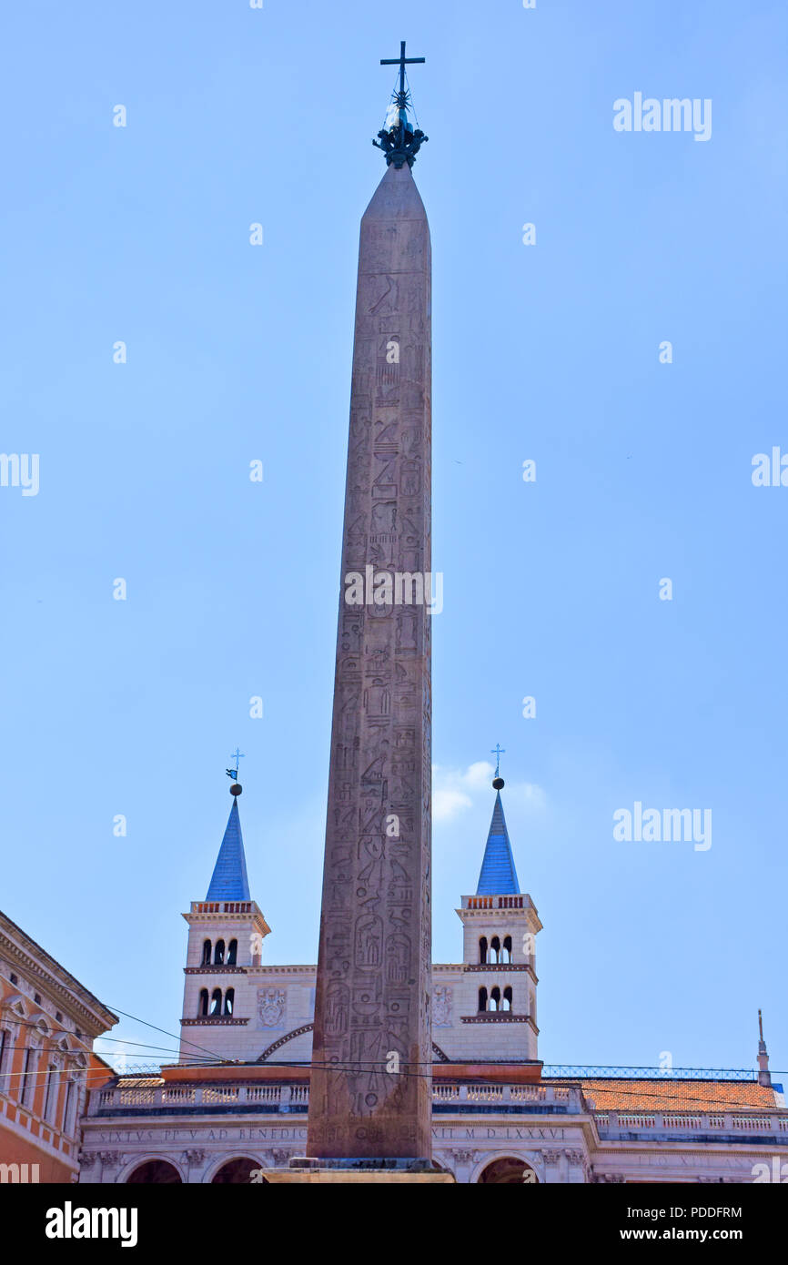 Italy, Rome, lateranense obelisk Stock Photo - Alamy