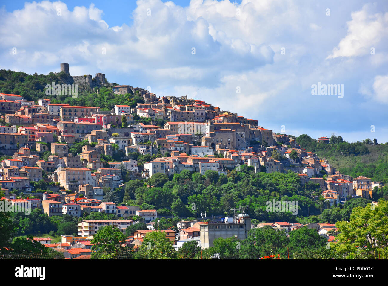 Italy, typical hill country in spring Stock Photo - Alamy