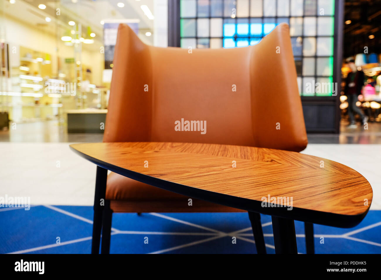 Modern Coffee Table small coffee table, background Stock Photo - Alamy