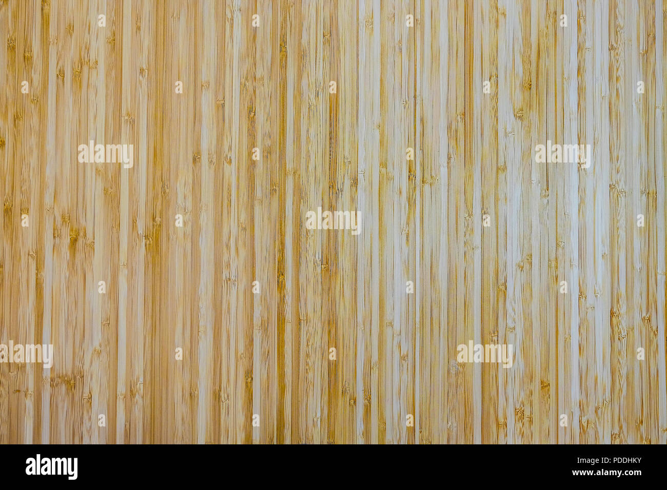 Bamboo table surface yellow, polished, table top texture Stock Photo ...