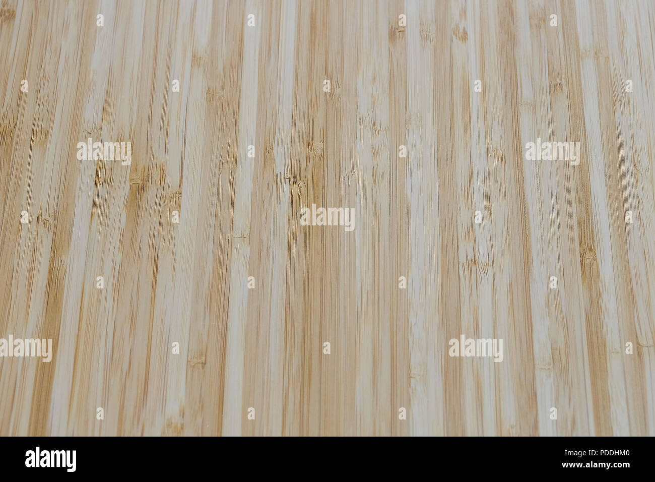 Bamboo table surface yellow, polished, table top texture Stock Photo ...