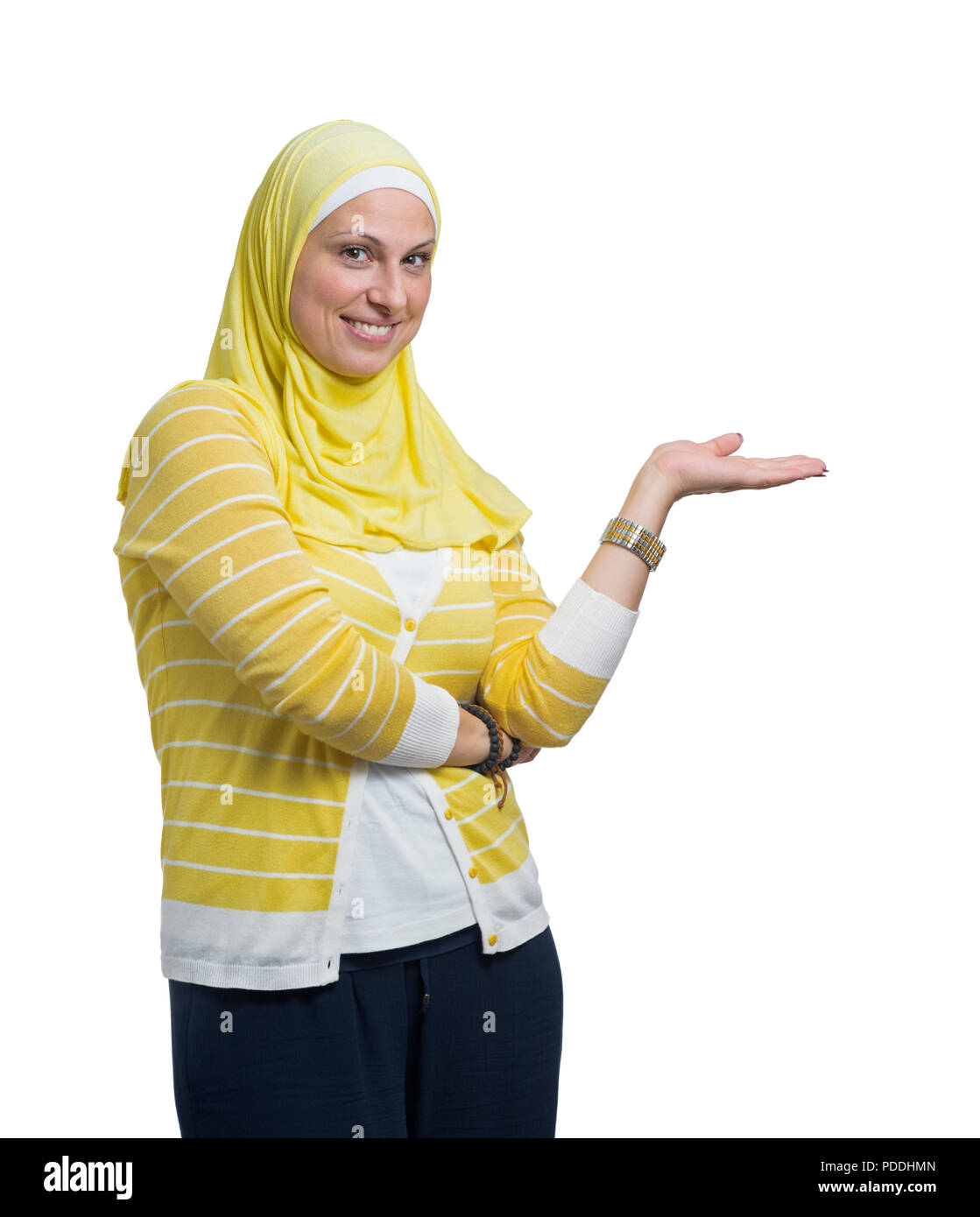 Beautiful Modern Muslim Woman Beautiful Modern Muslim Woman with Copy ...