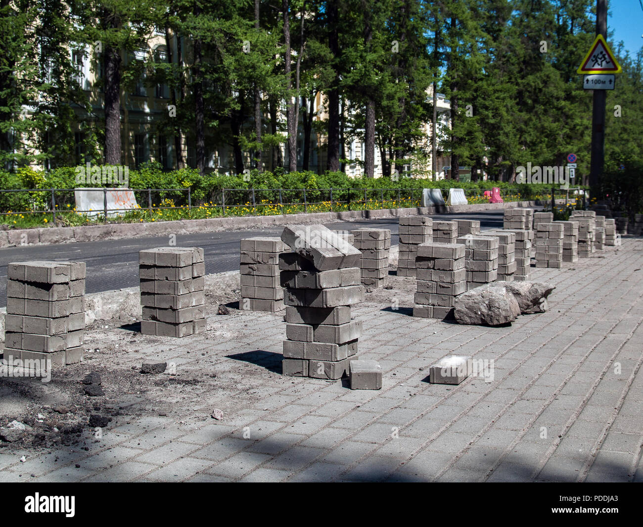 Concrete slab road hi-res stock photography and images - Alamy