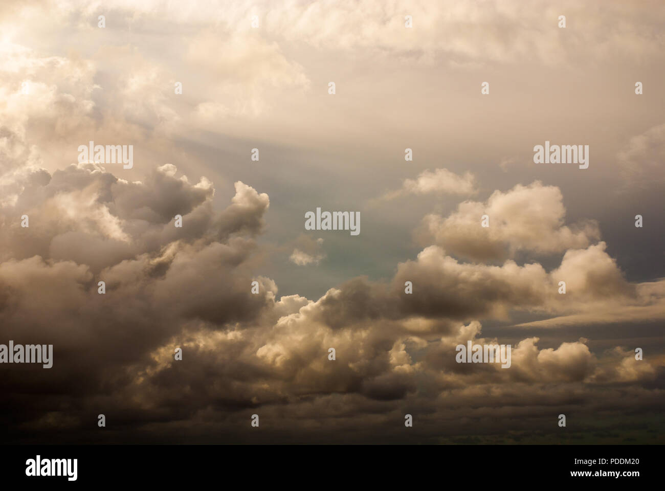 Sun Coming Through Clouds High Resolution Stock Photography and Images ...