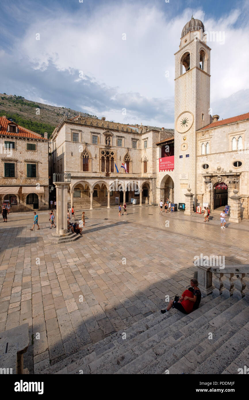 Bell tower luza square hi-res stock photography and images - Alamy