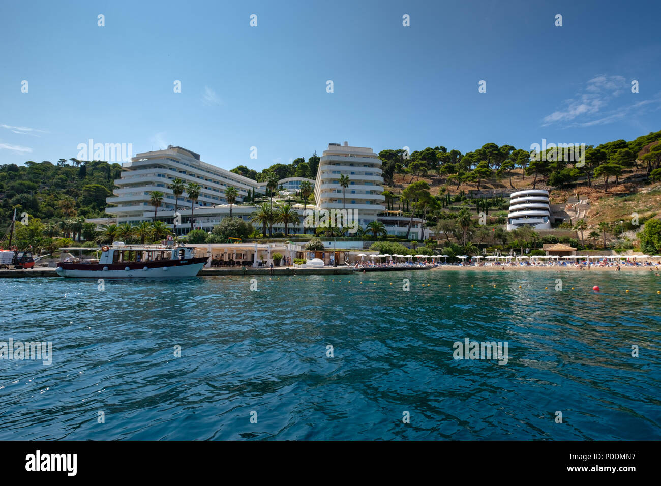 Lafodia Sea Resort hotel and Lazure apartments in the island of Lopud ...