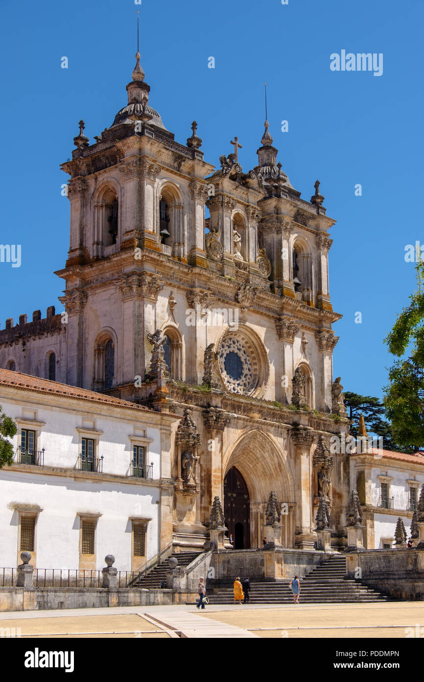 Alcobaca monastery - Mosteiro de Alcobaça - in Alcobaça, Portugal ...