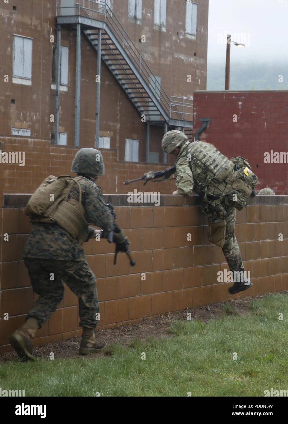 U.S. Marines with 6th Engineer Support Battalion, 4th Marine Logistics ...