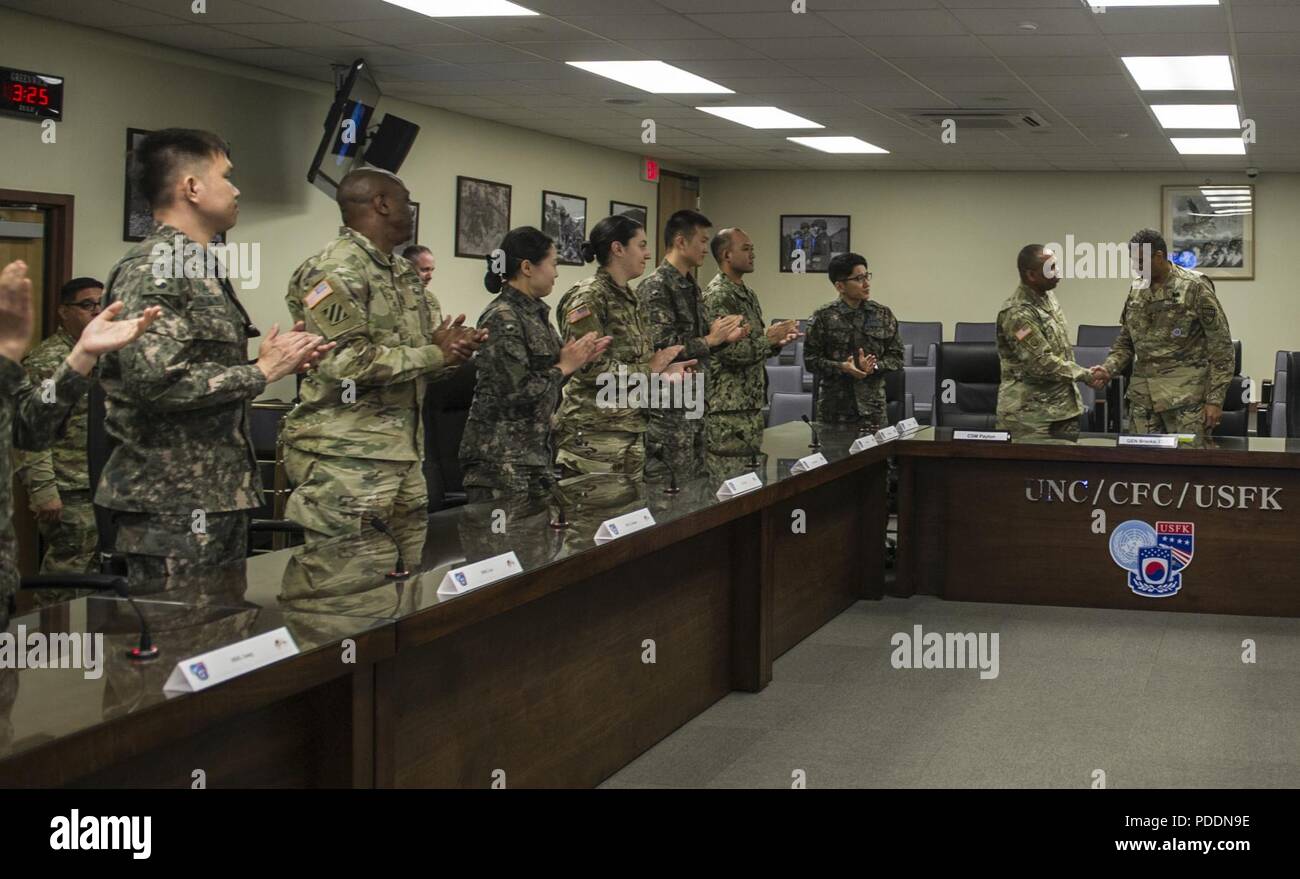 U.S. Army Commander Gen. Vincent K. Brooks, United Nations Command (UNC ...