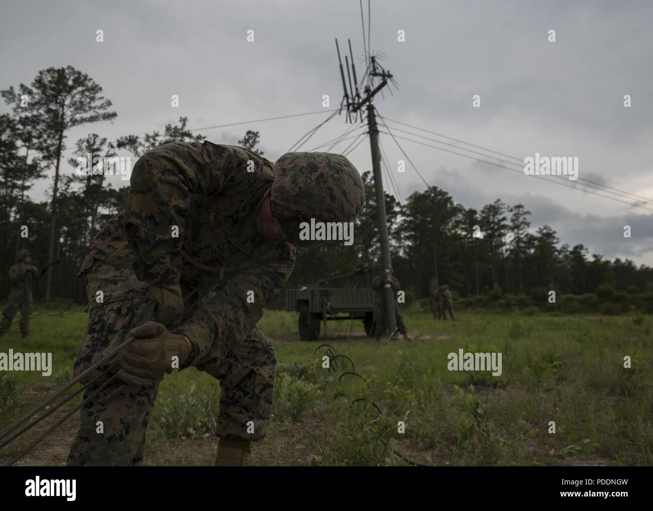 Tactical elevated antenna mast system hi-res stock photography and ...