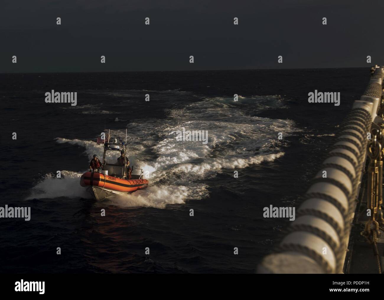 A 210 foot medium endurance reliance class cutter hi-res stock ...