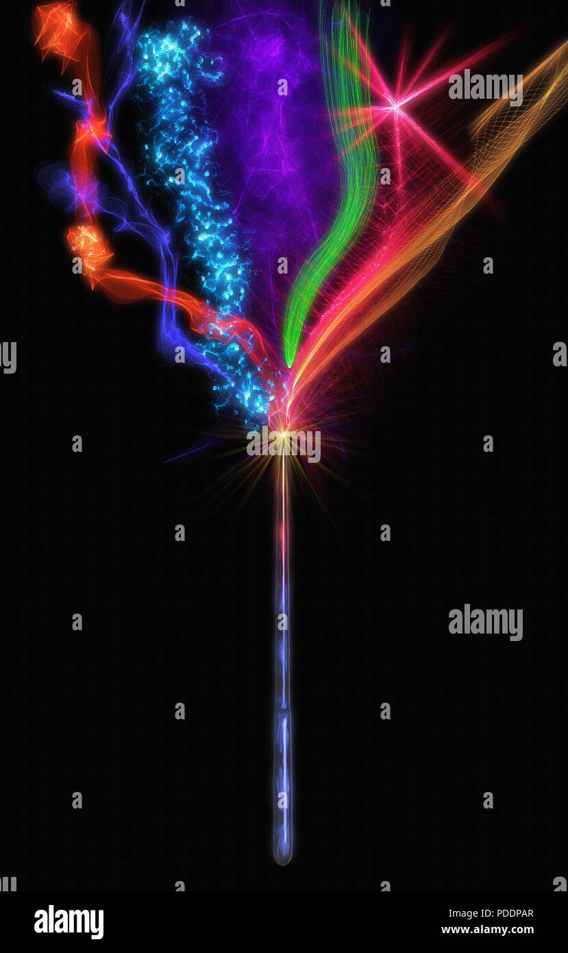 Magicians wand hi-res stock photography and images - Alamy
