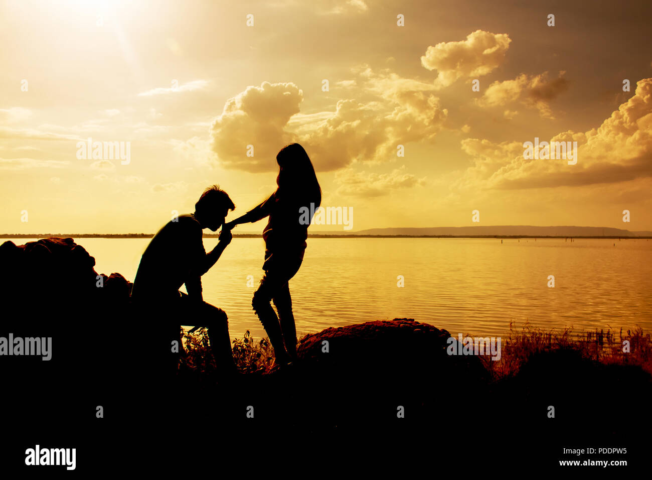 Kissing hand hi-res stock photography and images - Alamy