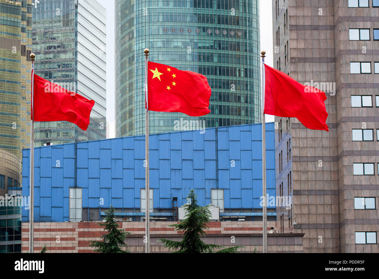 Red china flag hi-res stock photography and images - Alamy