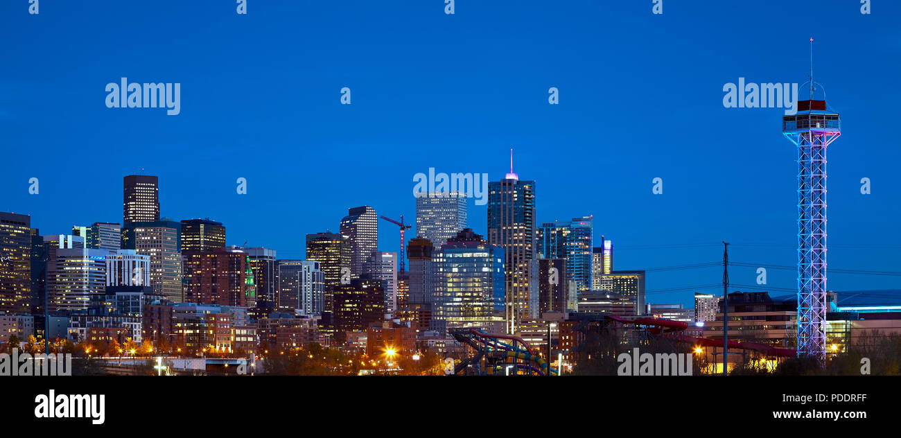Denver cityscape hi-res stock photography and images - Alamy