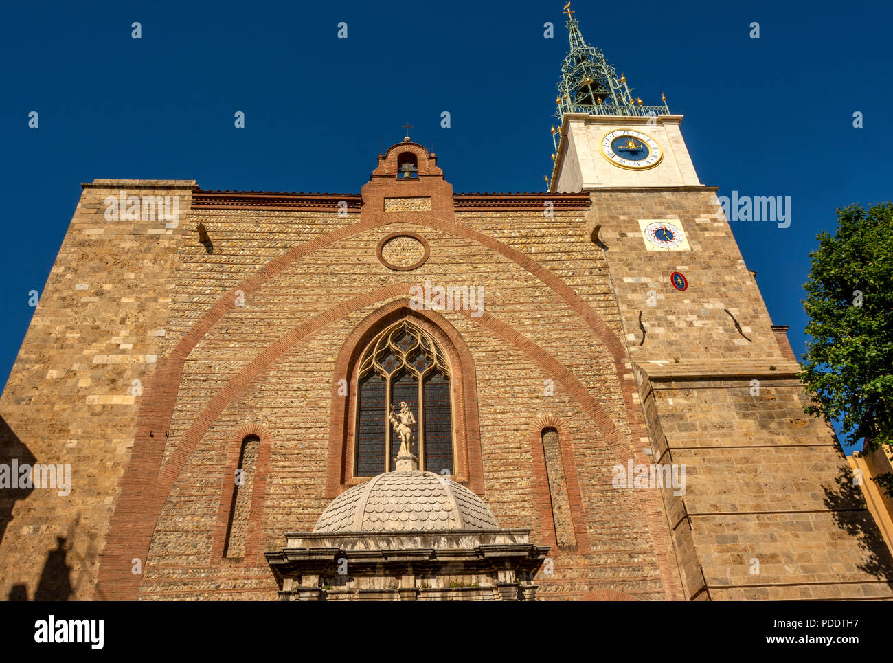 Cathedral Saint Jean Baptiste of Perpignan, Pyrénées-Orientales ...