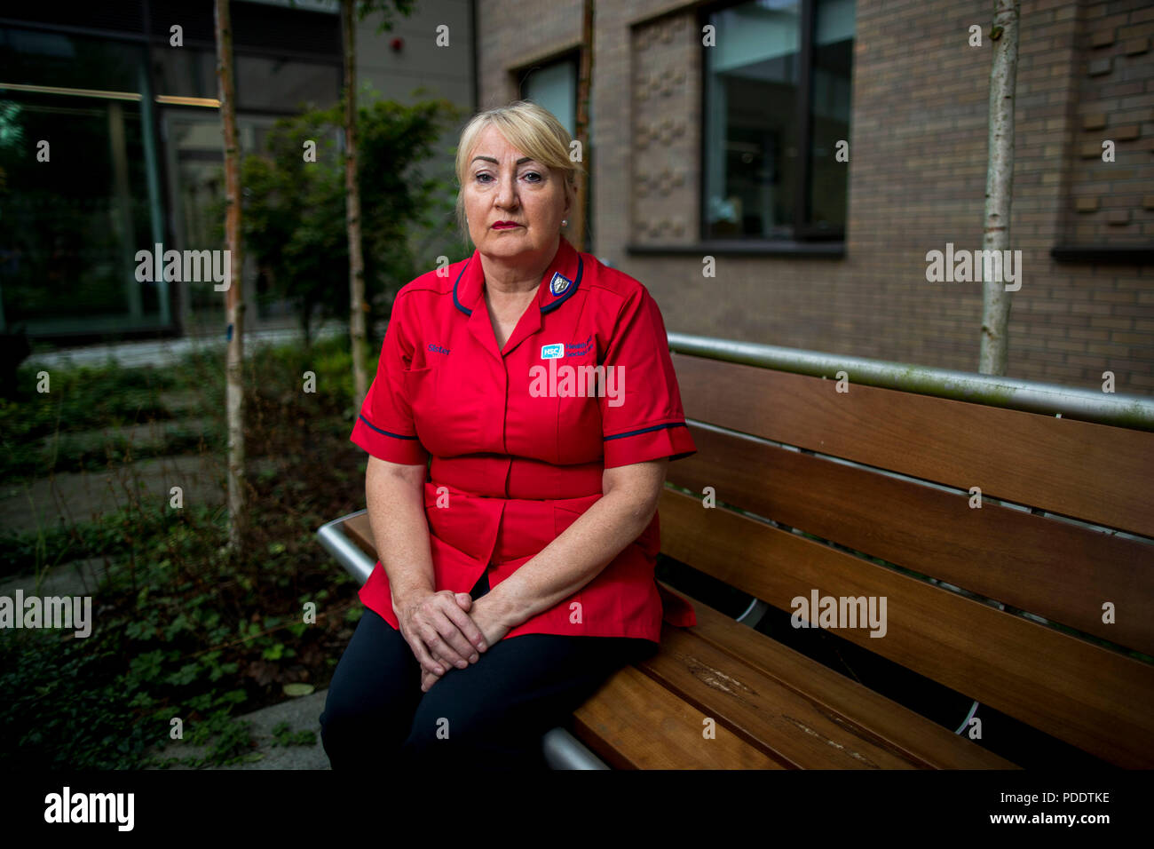 Sister Joann McCullagh at Omagh Hospital, who is a nurse that treated ...
