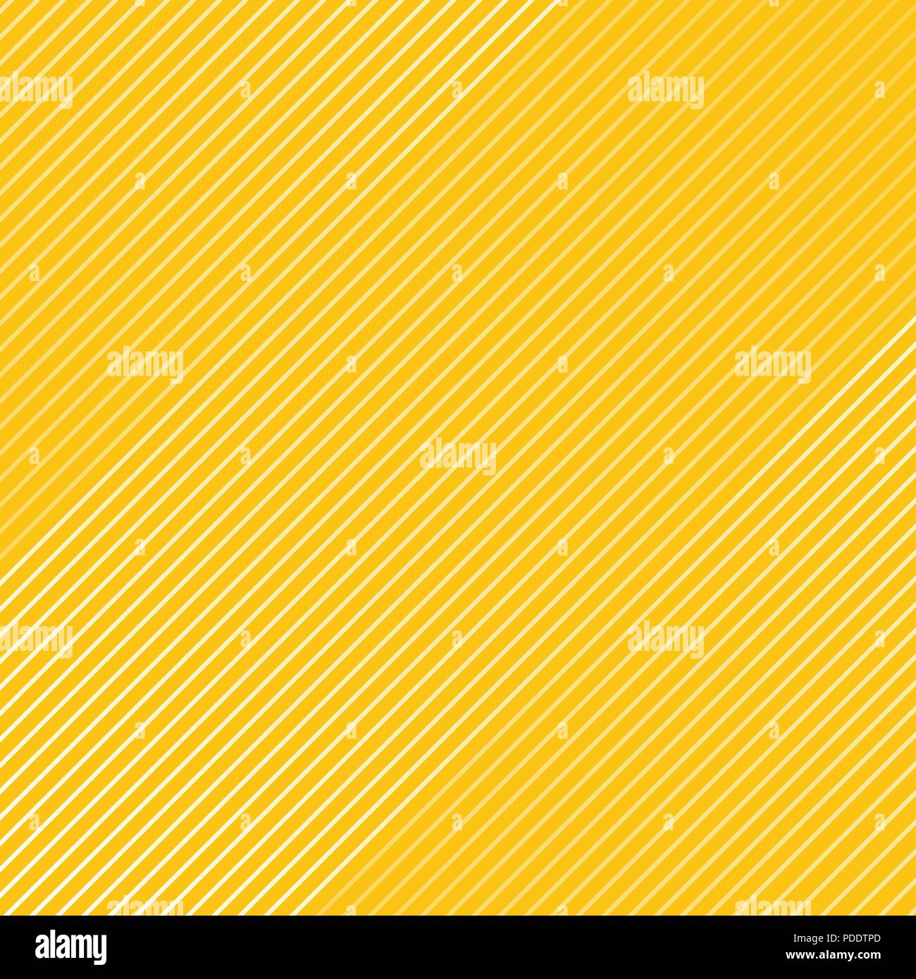 Abstract white striped lines pattern Diagonally texture on yellow color ...