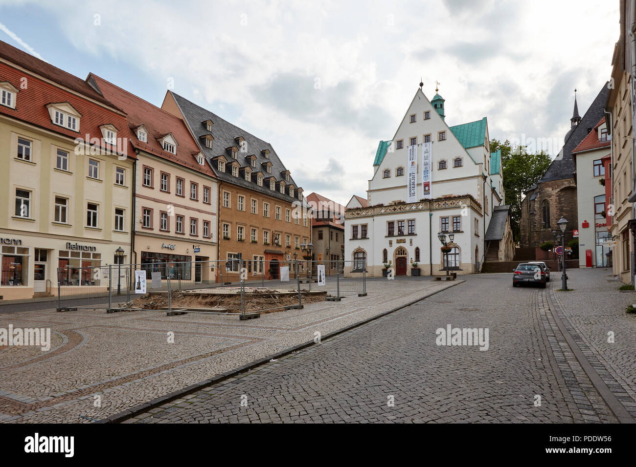 Fassade am Marktplatz Stock Photo - Alamy