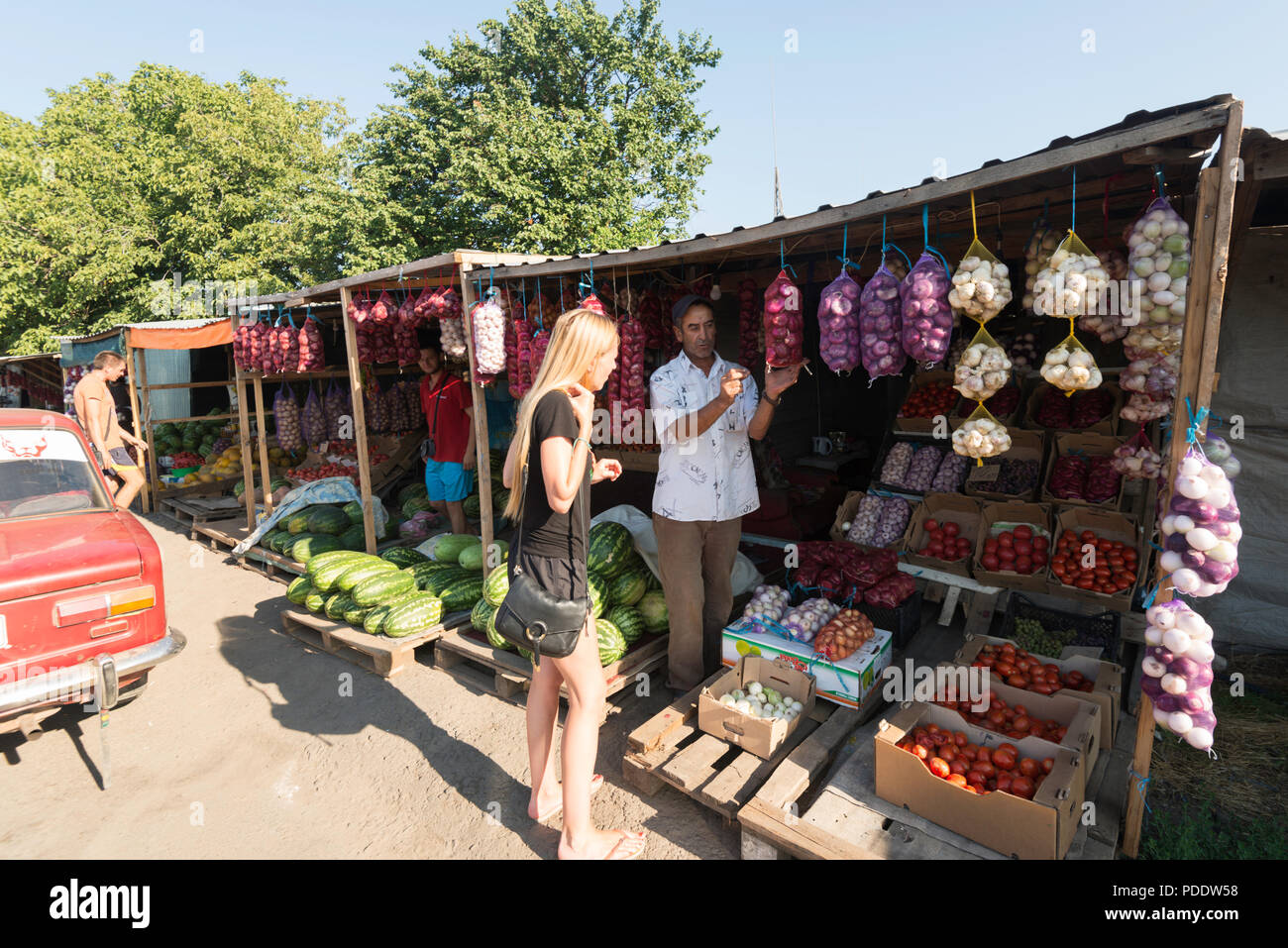 Local rural village roadside hi-res stock photography and images - Alamy