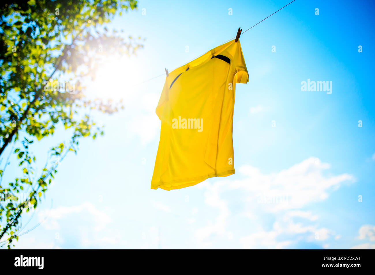 Hanging tshirt hi-res stock photography and images - Alamy