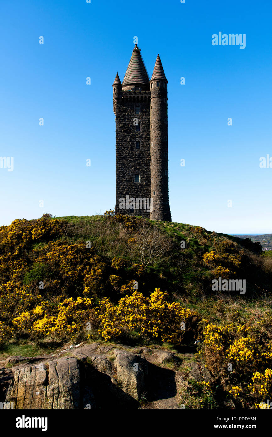 Scrabo tower hi-res stock photography and images - Alamy