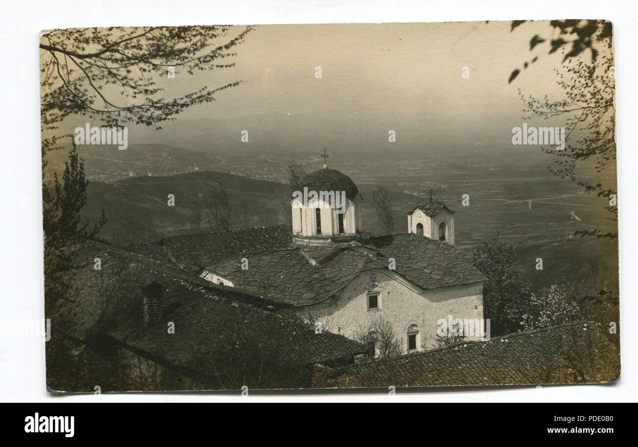 90 Bukovo Monastery 1917 Postcard Stock Photo - Alamy