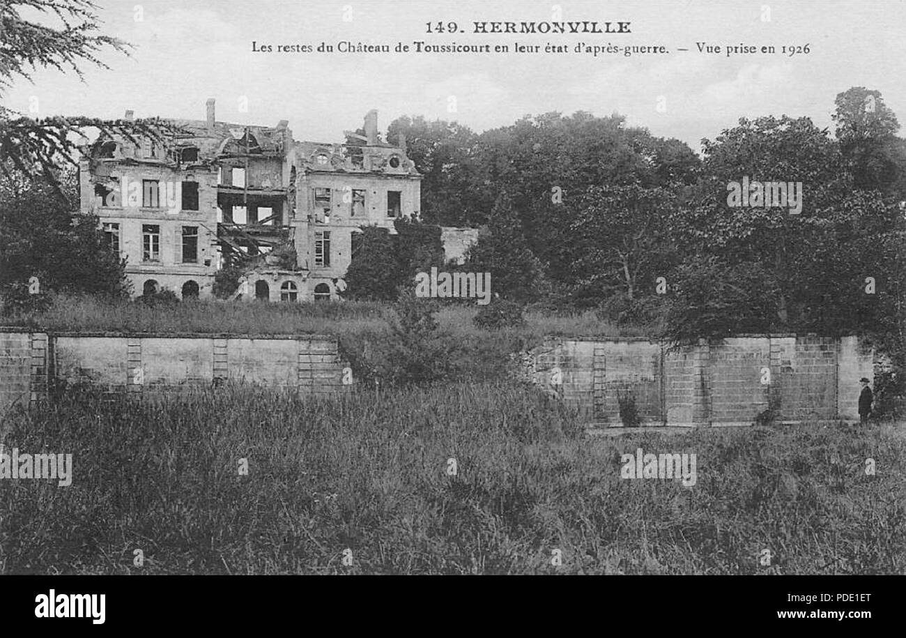 101 Château de Toussicourt - Hermonville Stock Photo - Alamy