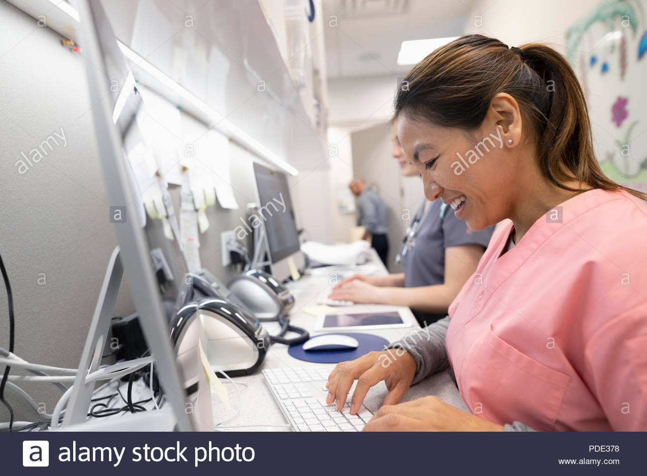 Mature Woman And Nurse Stock Photos & Mature Woman And Nurse Stock ...