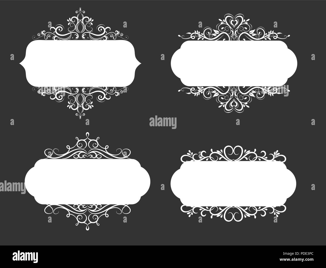 Vector illustration of old style label Stock Vector Image & Art - Alamy